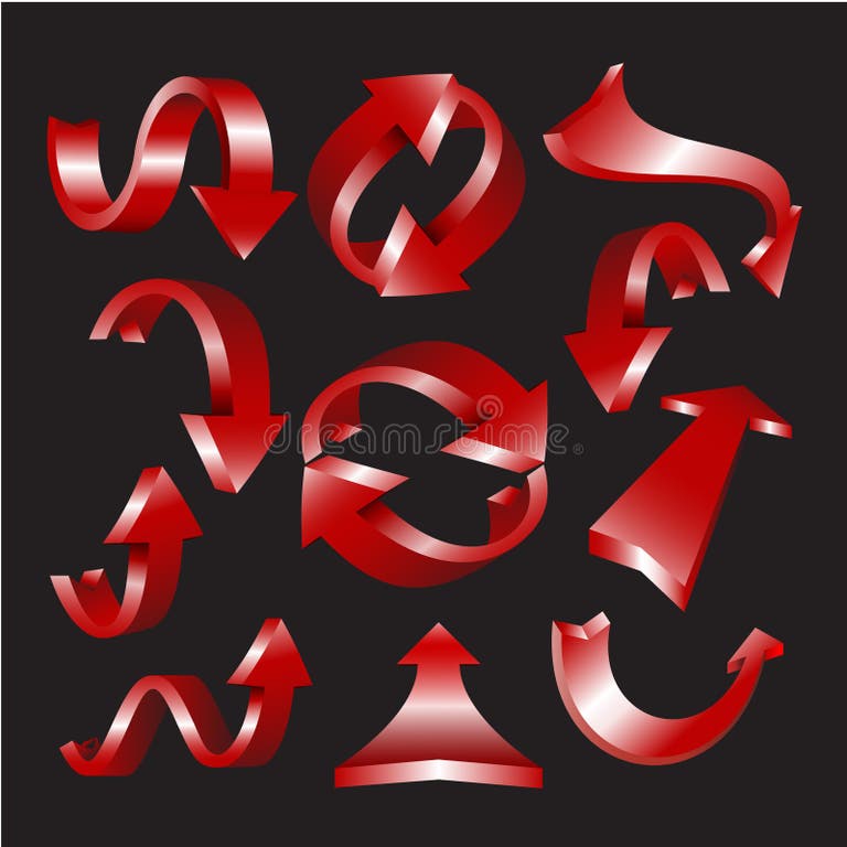 Double Arrows Set Stock Illustrations – 1,310 Double Arrows Set Stock ...