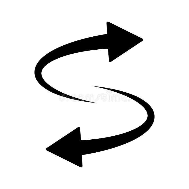 Arrow Icon. Set of Black Arrows. Isolated Vector Arrow Stock Vector ...