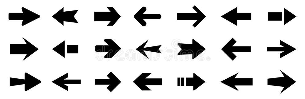 Black Cursor Arrows Stock Illustrations – 22,899 Black Cursor Arrows ...