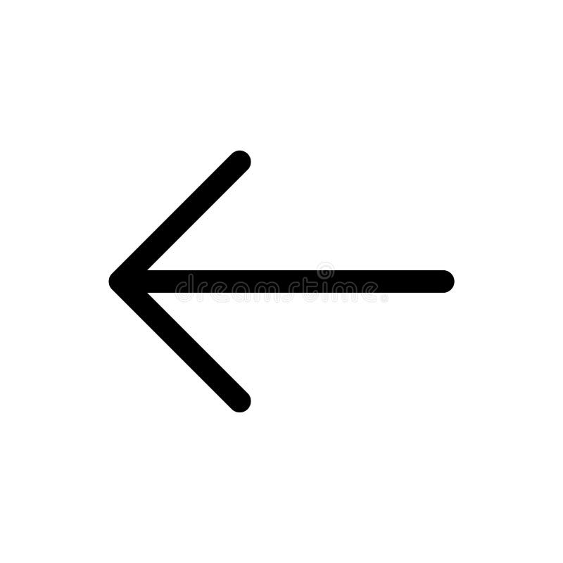 Arrow Icon for Simple Flat Style Ui Design Stock Vector - Illustration ...