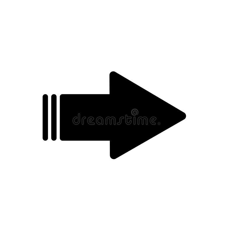 Arrow icon. Arrow symbol stock vector. Illustration of sign - 250731449