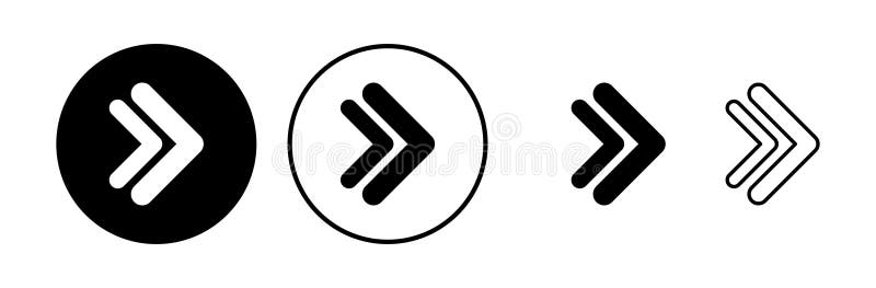 Arrow icon. Arrow symbol stock vector. Illustration of right - 278352031