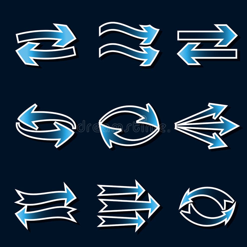 Circuit Arrow Set Stock Illustrations – 1,744 Circuit Arrow Set Stock ...