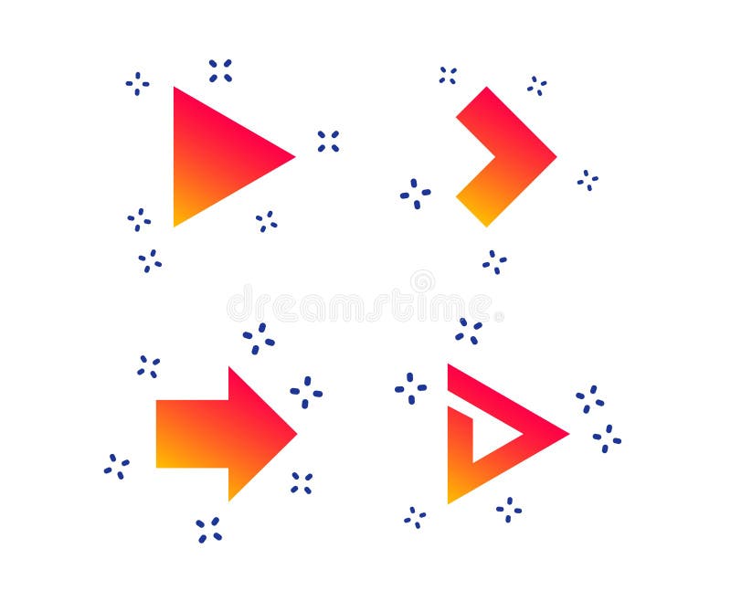 Arrow Icons. Next Navigation Signs Symbols. Vector Stock Vector ...