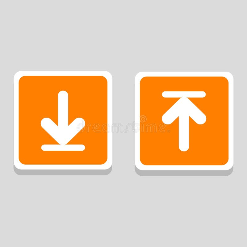 Arrow Icons Set Great for Any Use. Vector EPS10. Stock Vector ...