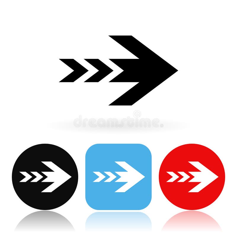 Arrow icons stock vector. Illustration of arrow, graphic - 112808308