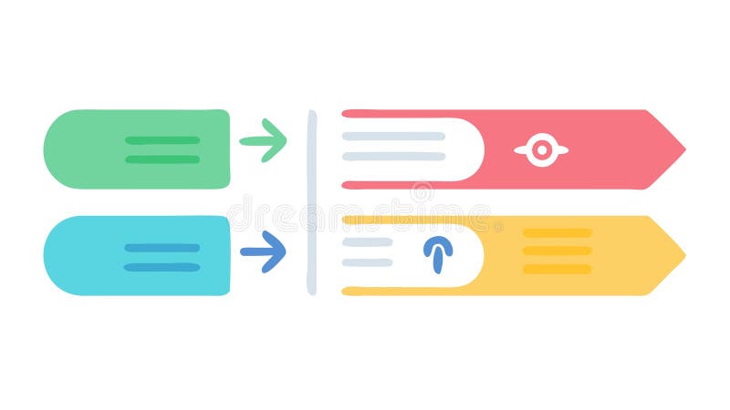 Arrow Infographic Progress Flow Vector, Vector Design Generative AI ...