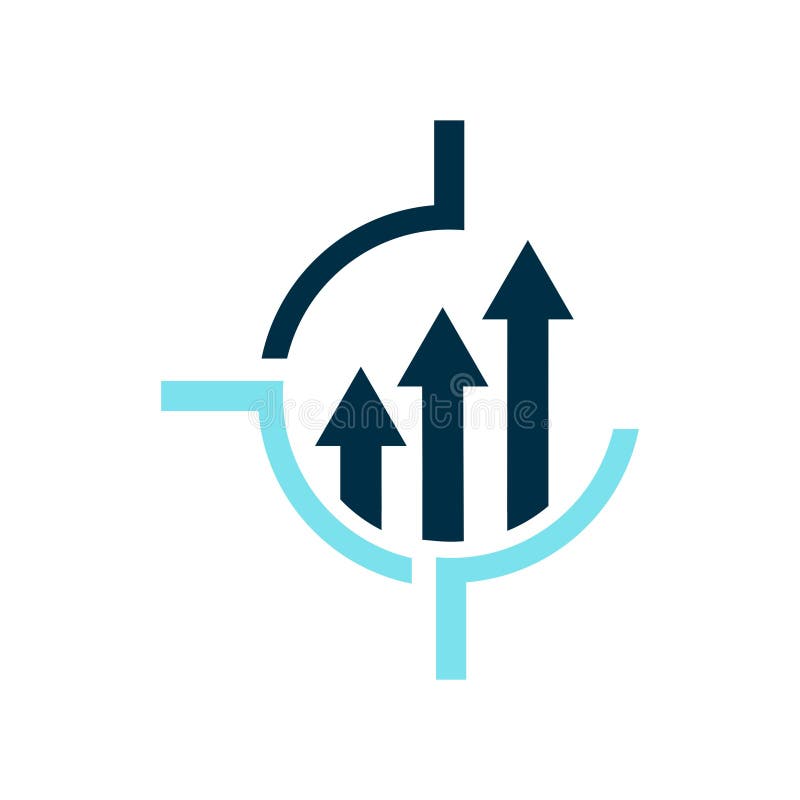 Arrow investment logo stock vector. Illustration of economy - 121791969