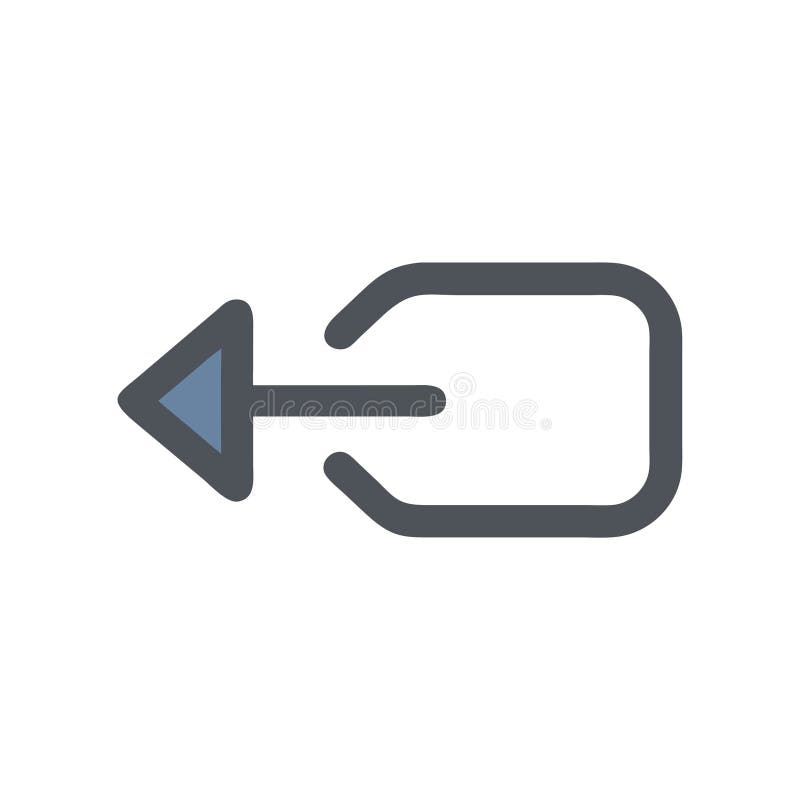 Arrow Key Navigation Icon stock illustration. Illustration of ...