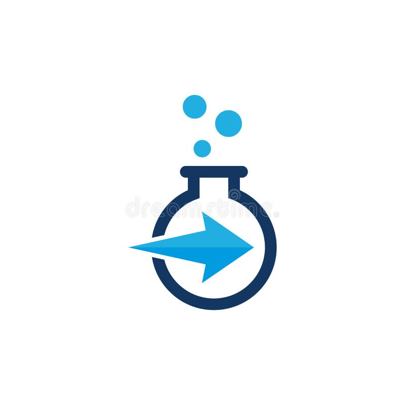 Arrow Lab Logo Icon Design stock illustration. Illustration of company ...