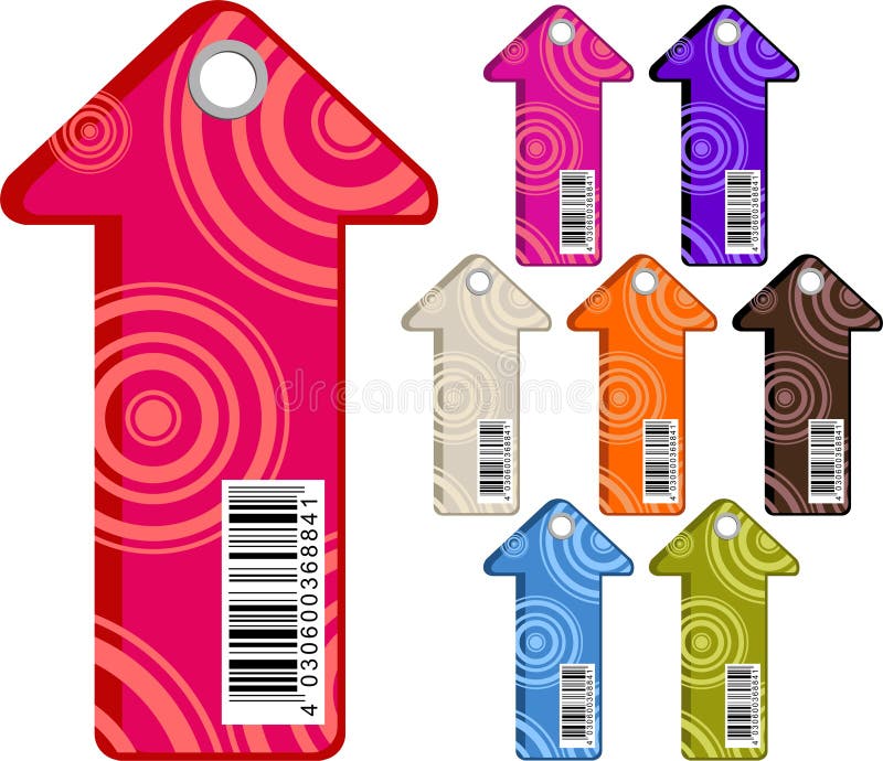 Arrow label set stock vector. Illustration of discount - 11327322