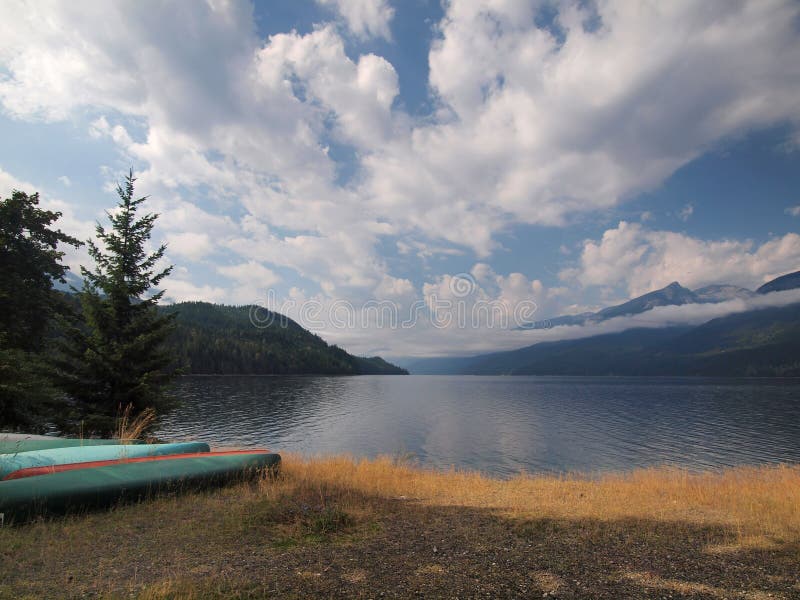 Arrow Lake in British Columbia Canada Stock Image - Image of vacation ...
