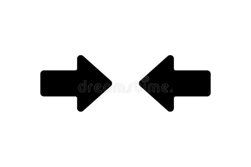 Arrow right button icon stock vector. Illustration of marker - 107907122
