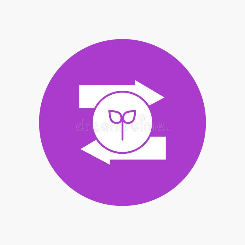 Arrow, Left, Right, Green Eco Stock Vector - Illustration of green ...