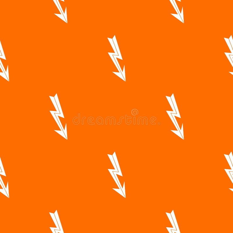 Lightning Arrow Icon, Flat Style Stock Vector - Illustration of ...