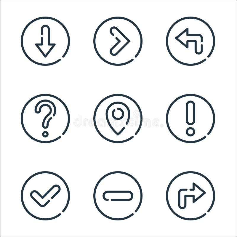 Arrow Alert Icons Stock Illustrations – 2,068 Arrow Alert Icons Stock ...