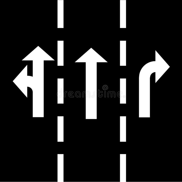 Arrow Line Marking Stock Illustrations – 524 Arrow Line Marking Stock ...