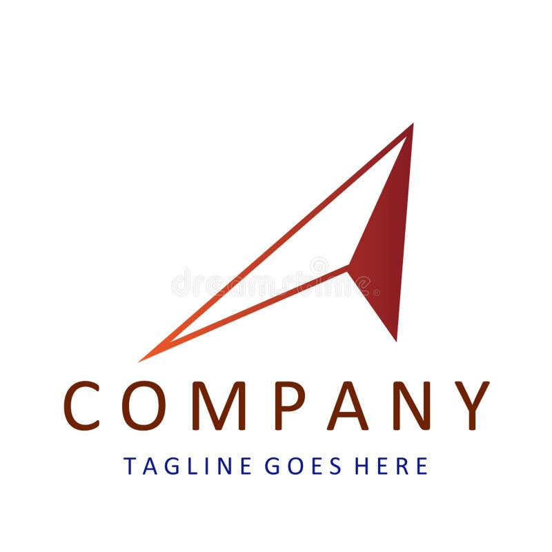 Arrow Logo. Abstract Shape Logo for Company Name Stock Vector ...