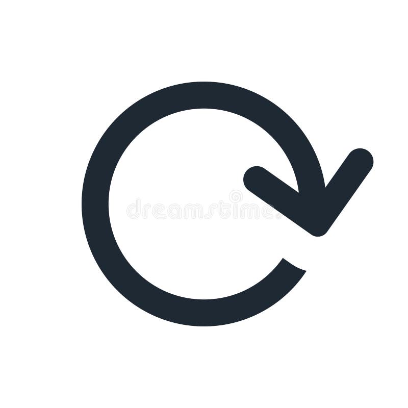 Arrow Loop stock vector. Illustration of arrow, disk, pointer - 5278615