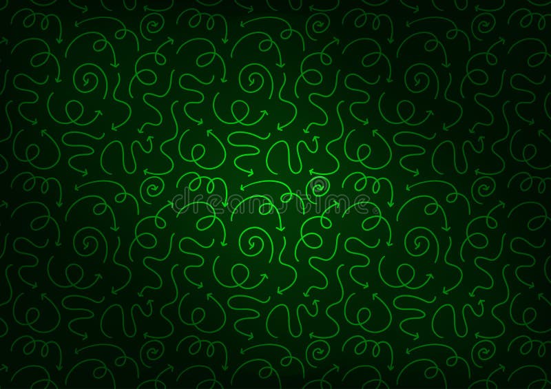 Symbol Green Arrow Messy Line Pattern on Green Background Stock Vector ... Symbol Green Arrow Messy Line Pattern on Green Background Stock Vector ...
