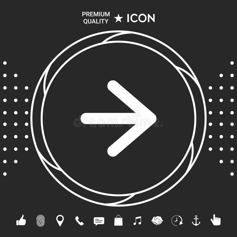 Set of arrow next buttons stock vector. Illustration of internet - 22468994