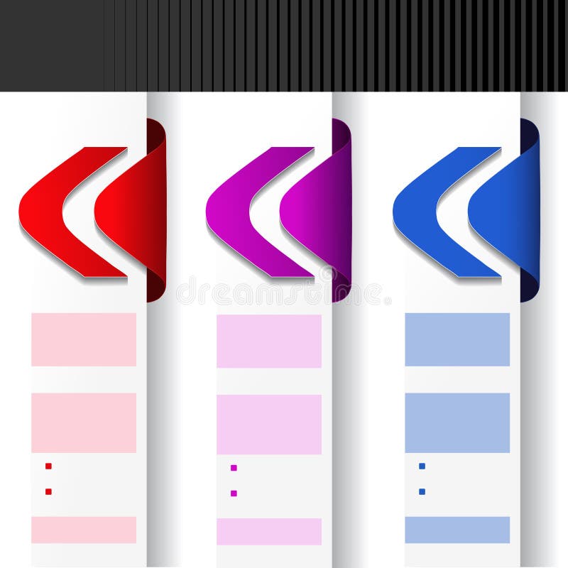 Arrow Offer Labels - Web Template Stock Vector - Illustration of home ...