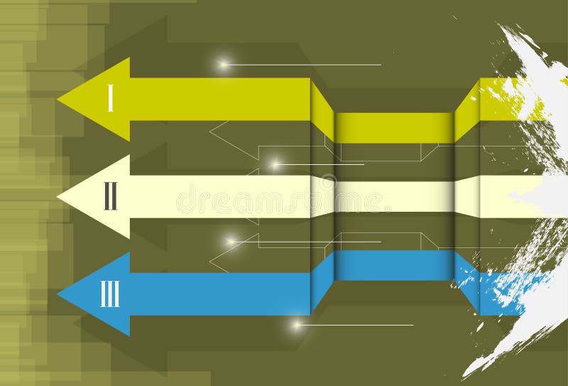 Arrow pass through stock vector. Illustration of option - 50995559