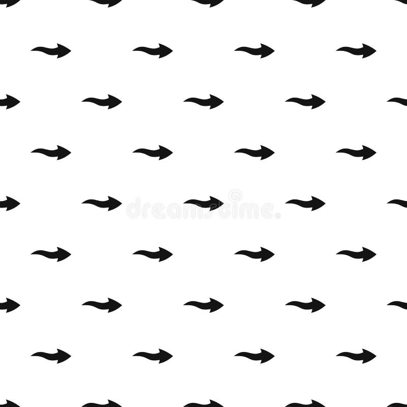 Arrow Pattern Repeat Vector Stock Vector - Illustration of direction ...
