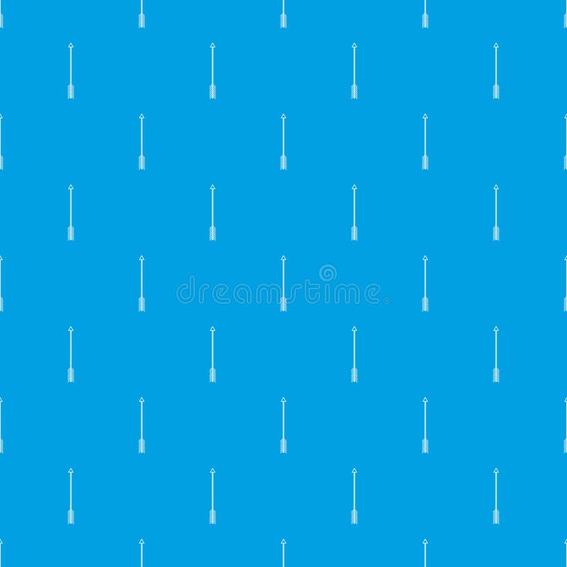 Arrow Pattern Vector Seamless Blue Stock Vector - Illustration of ...