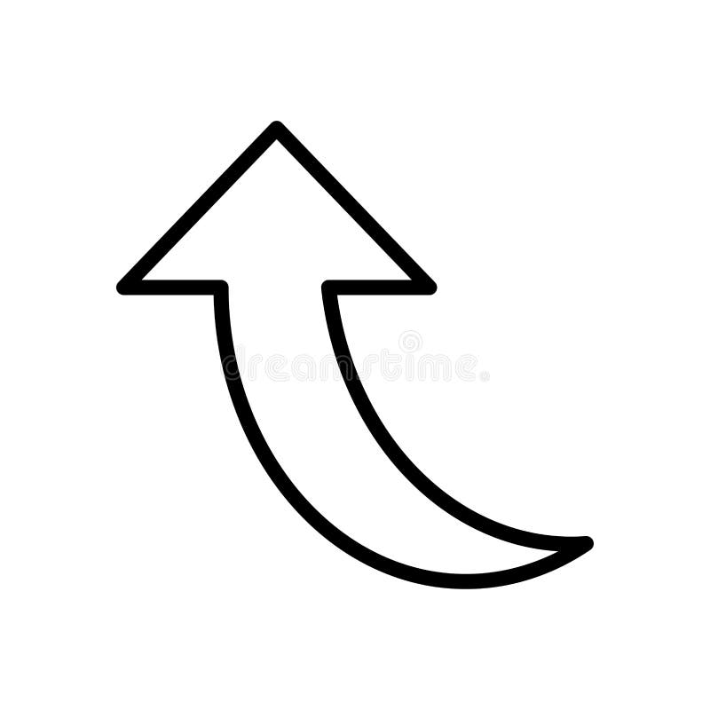 Arrow Pointer Icon Icon Flat Vector Template Design Trendy Stock Vector ...