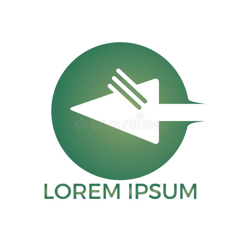 Cursor Logo Design Concept. Pixel Arrow Logo Design. Stock Illustration ...