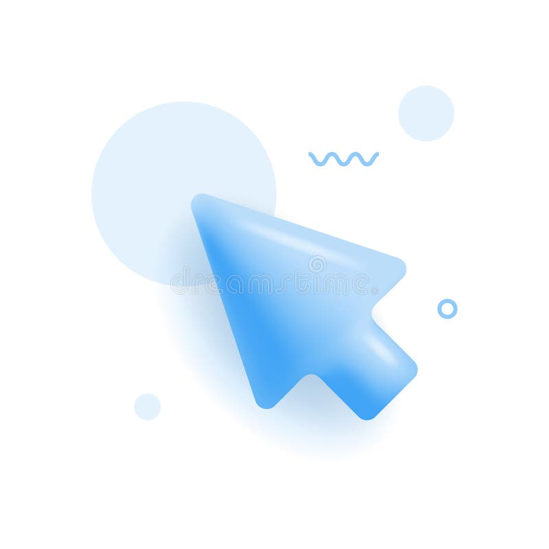 Set Of Cursor Computer Mouse Click Cursor Gray Arrow Icons Set And Loading Icons Cursor Icon