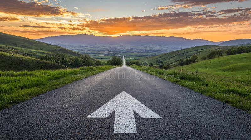 An Arrow Pointing Forward, Symbolizing a Clear Path To Career Success ...