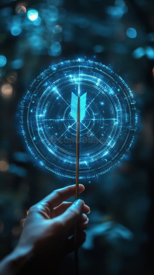 Blue Arrow Design Colorful Dots Patterns Stock Photos - Free & Royalty ...