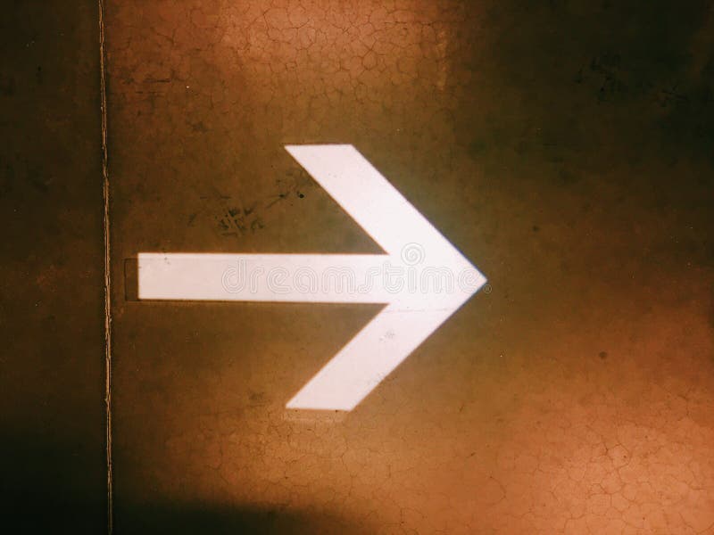 Arrow stock photo. Image of oneway, arrow, direction - 119802424