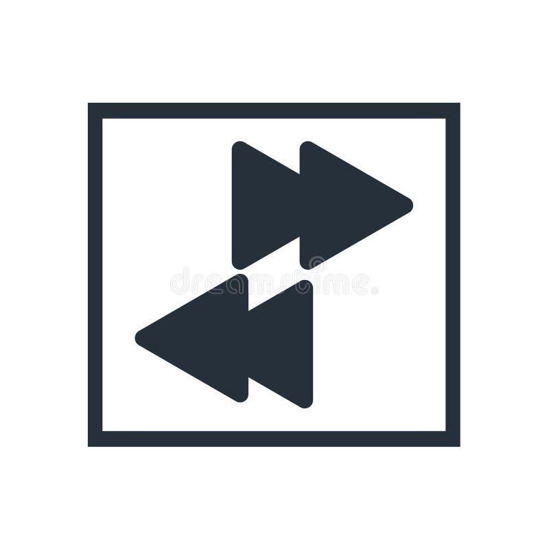 Arrow Pointing Right Icon Vector Sign and Symbol Isolated on White ...