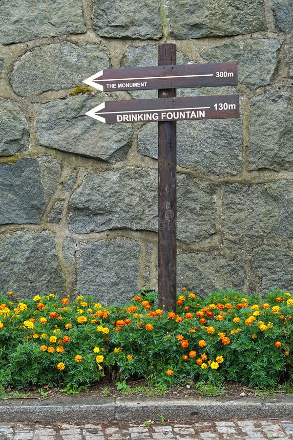 Arrow pole direction stock photo. Image of park, landmark - 231717054