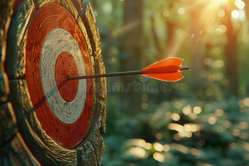 Arrow Precision Embodying Speed and Accuracy in Summer Olympic Games ...