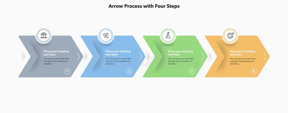 Arrow Process Steps Stock Illustrations – 19,418 Arrow Process Steps ...