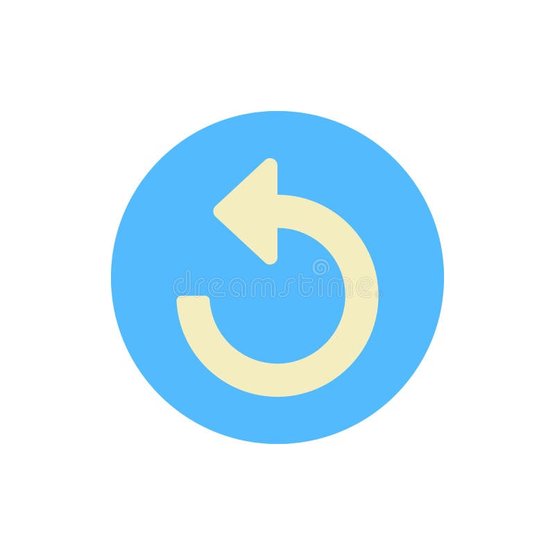 Arrow Refresh Icon. Simple Color Vector Elements of Pointer Icons for Ui and Ux, Website or ...