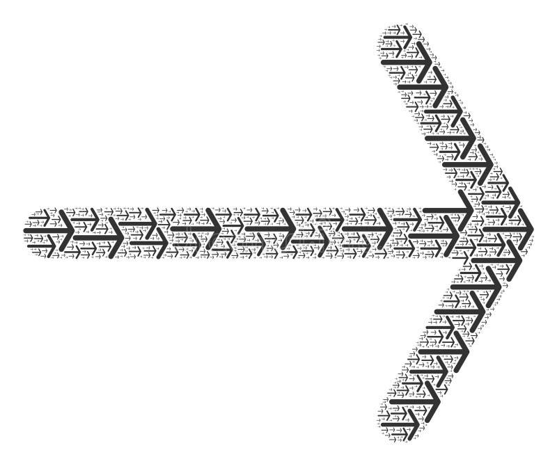 Arrow Right Fractal Mosaic of Itself Icons Stock Vector - Illustration ... Arrow Right Fractal Mosaic of Itself Icons Stock Vector - Illustration ...