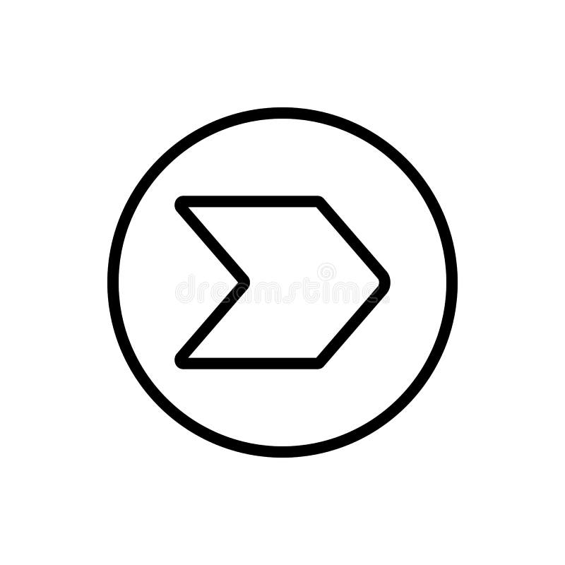 Arrow Right and Up Icon. Simple Color with Outline Vector Elements of Pointer Icons for Ui and ...