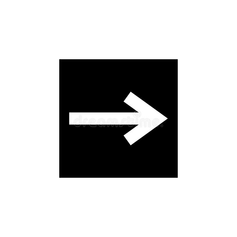 Arrow, Right, Navigation Icon. Element of Direction Icon Stock ...