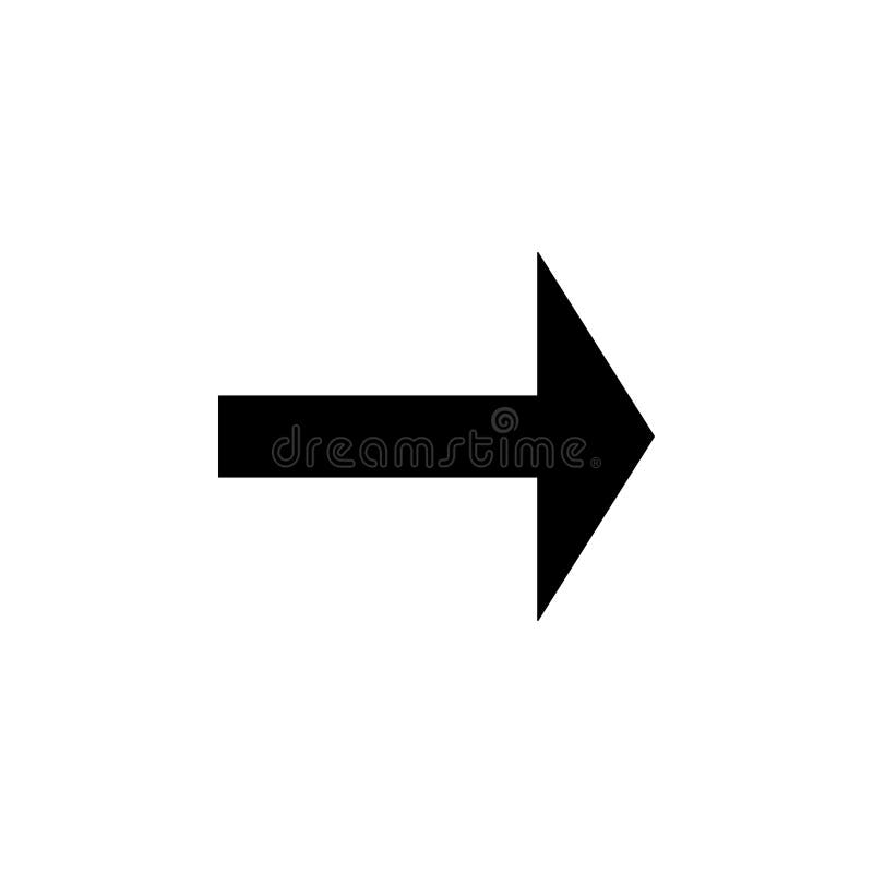 Arrow, Right, Navigation Icon. Element of Direction Icon Stock ...