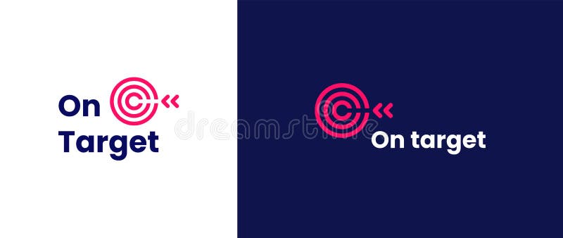 Right on Target stock vector. Illustration of resolutioncomp - 4022091