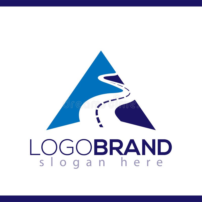 Arrow Road Logo Vector Icon Element. Compass Road Logo Template Stock Vector - Illustration of ...