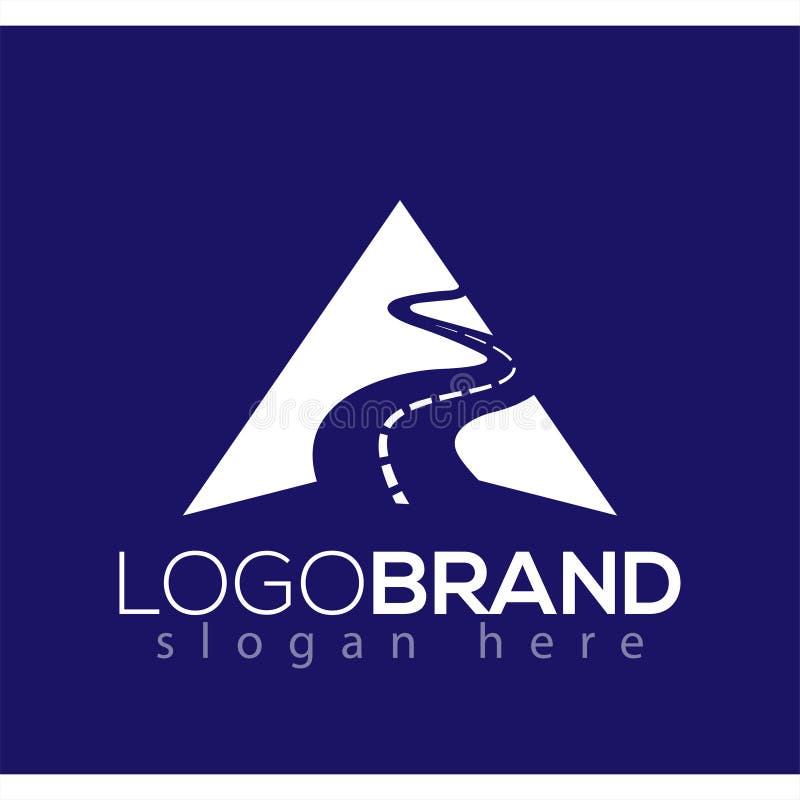 Arrow Road Logo Vector Icon Element. Compass Road Logo Template Stock ...