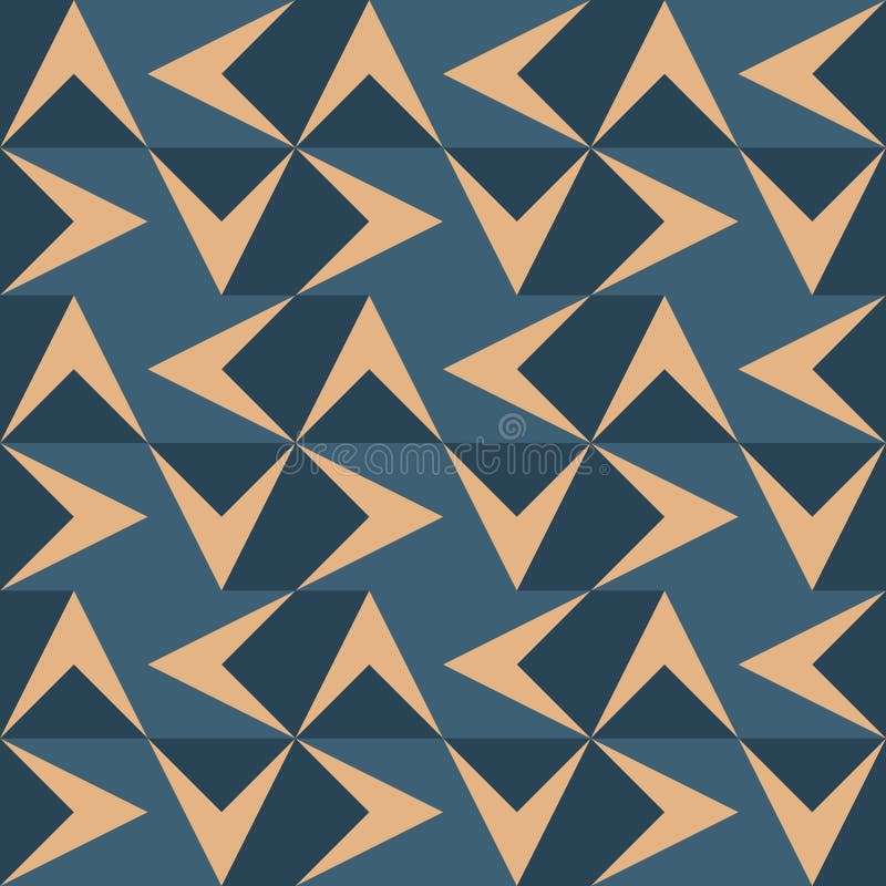 Geometric Shaded Arrow Design. Stock Illustration - Illustration of ...