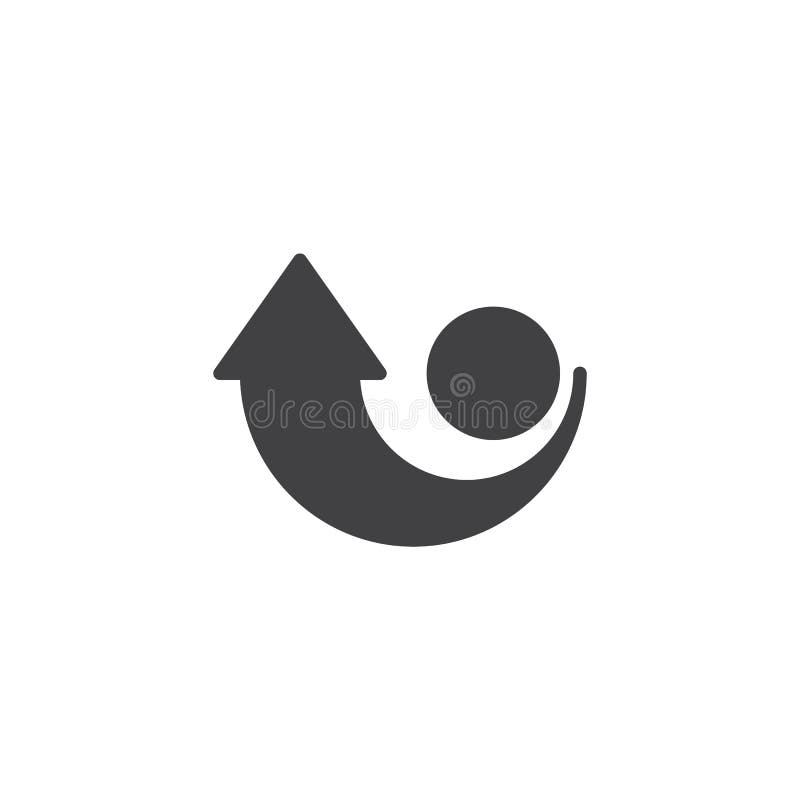 Fan Rotation Direction Vector Icon Symbol Isolated on White Background ...