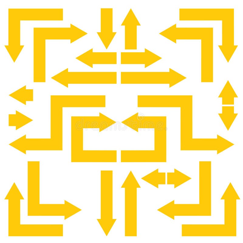 Sharp Turn Arrow Stock Illustrations – 245 Sharp Turn Arrow Stock ...